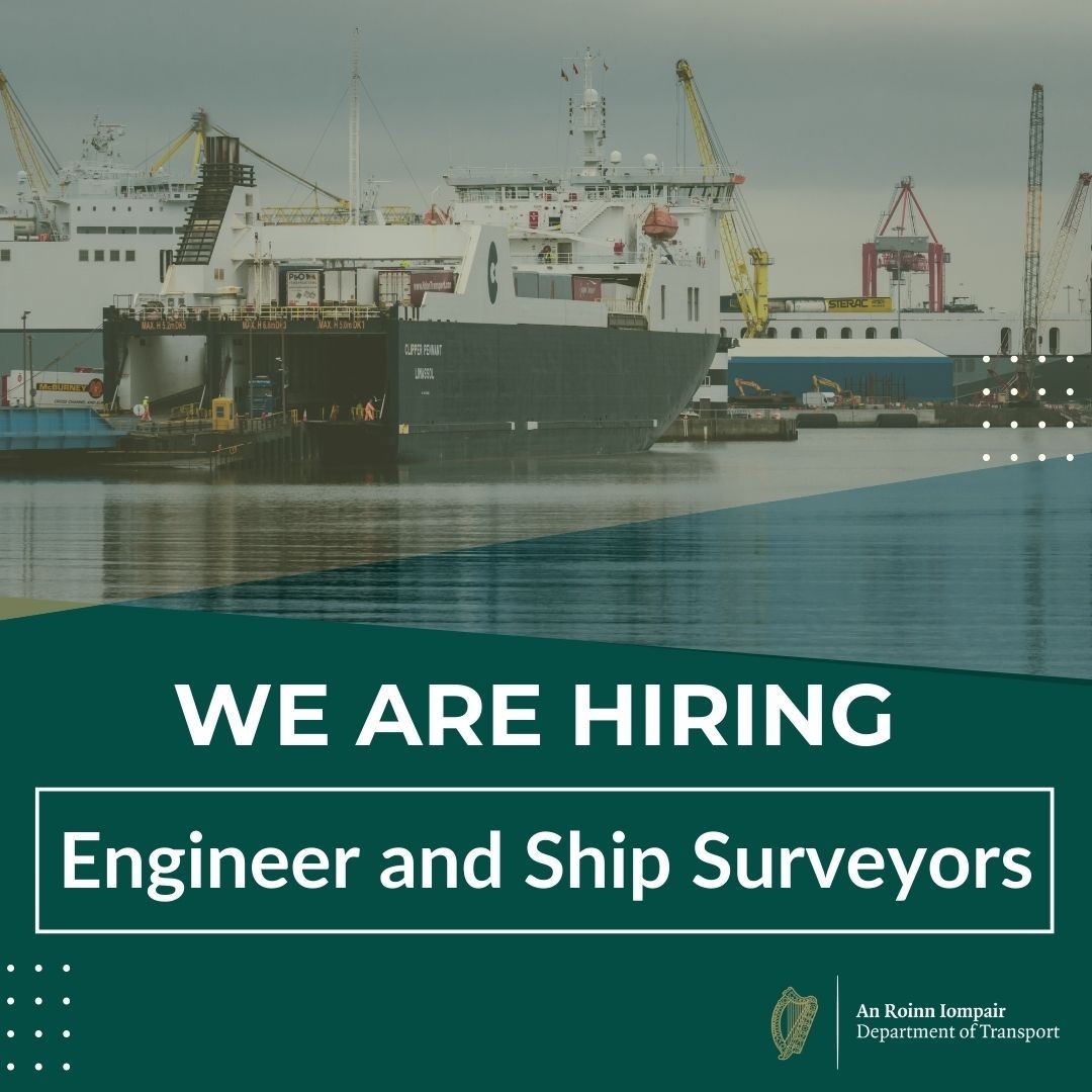 Department of Transport are Hiring - Engineer & Ship Surveyors MSO ...